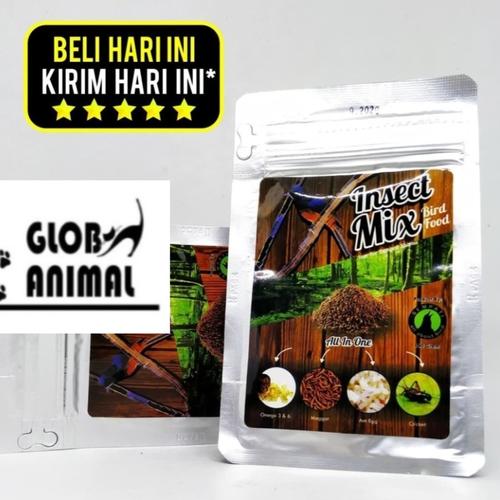 Jual INSECT MIX pakan burung pakan ternak sukses breeding murai batu ...