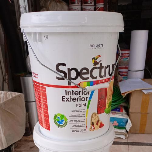 Jual Cat Tembok SPECTRUM INTERIOR & EXTERIOR - Putih - Kota Bandar ...