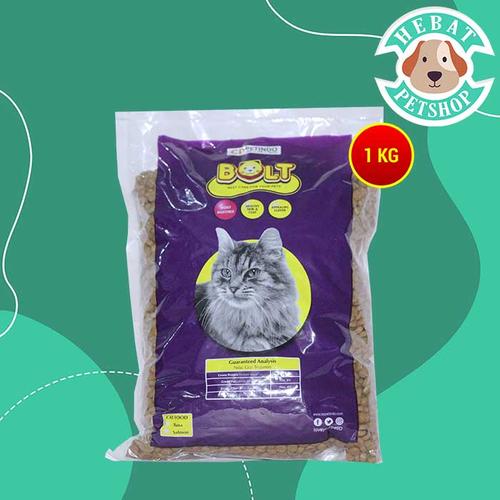 Jual Makanan Kucing Bolt Repack 1 Kg / Bolt Repacking 1Kg - Salmon ...