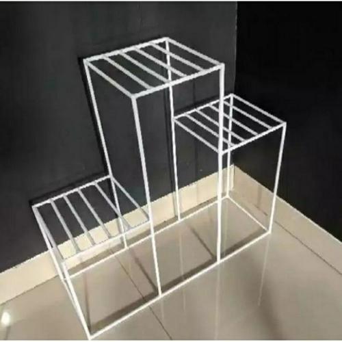 Jual RAK BUNGA BESI/PODIUM/RAK BUNGA MURAH/STANDING POT BESI/RAK SEPATU ...