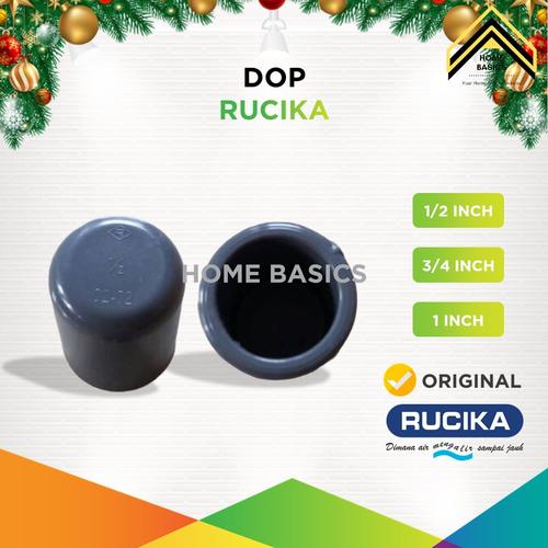 Jual Dop Rucika AW / Cap Tutup Pipa Polos - 1/2 Inch - 3/4 Inch - 1 ...