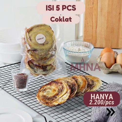 Promo Roti Maryam / Roti Canai / Roti Cane Frozen Rasa Coklat Isi 5 Pcs ...