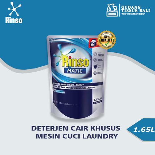 Jual Detergent Laundry Cair 1.65 Liter Rinso Profesional Matic - Kota ...
