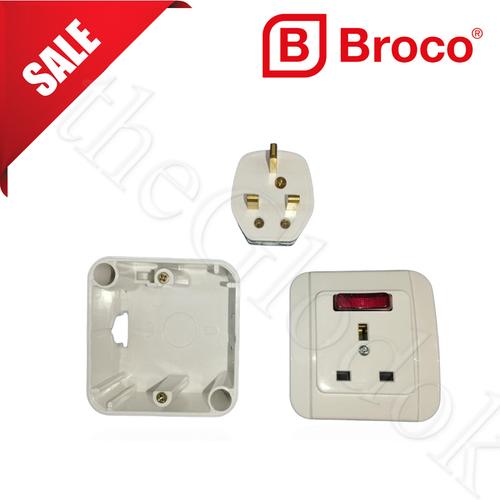 Jual Broco Stop kontak AC split Set Broco GRACIO steker colokan listrik ...