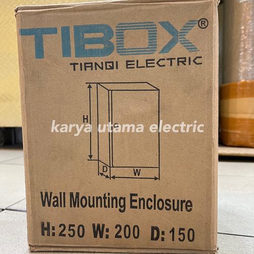 Jual Box panel 250x200x150 IP66 T-2520/15 TIBOX - Jakarta Barat - Karya ...