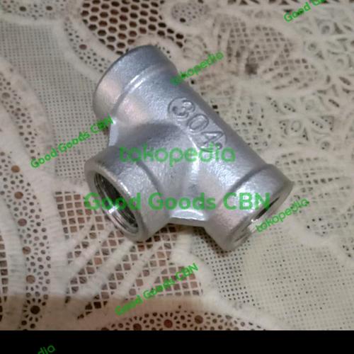 Jual TEE pipa stainless 1/4 inch T Stainless - Kota Bogor - PROPEBA ...