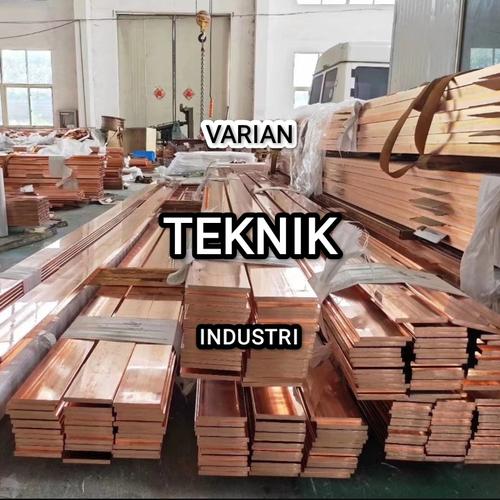 Jual plat tembaga busbar 10mm x 100mm x 1000mm-plat strip tembaga ...