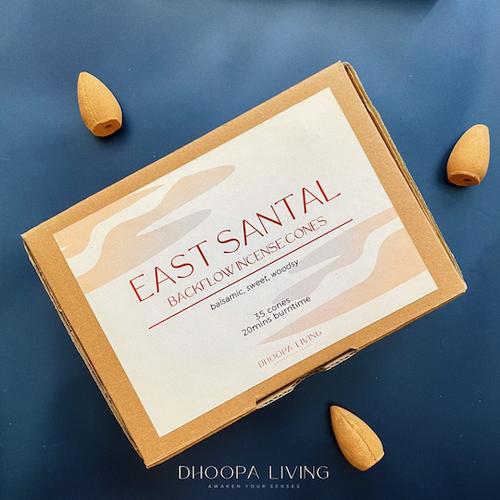Jual Dupa Kerucut Asap ke Bawah Dhoopa East Santal - Backflow Incense ...