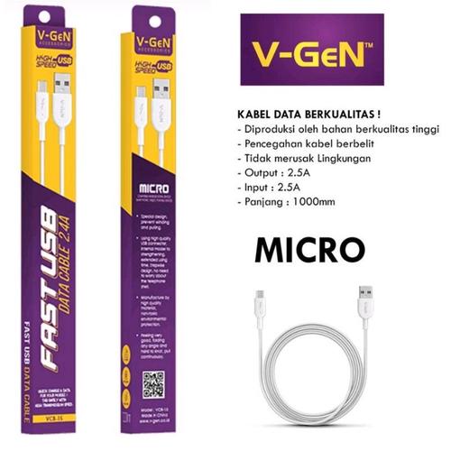 Jual Kabel Data V-gen VCB-15 (TYPE MICRO) - Jakarta Pusat - velove.acc ...