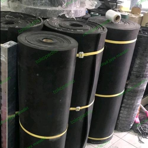 Jual Rubber Flooring Roll Mat Sheet Karpet Lantai Karet Gym Fitness 5mm ...