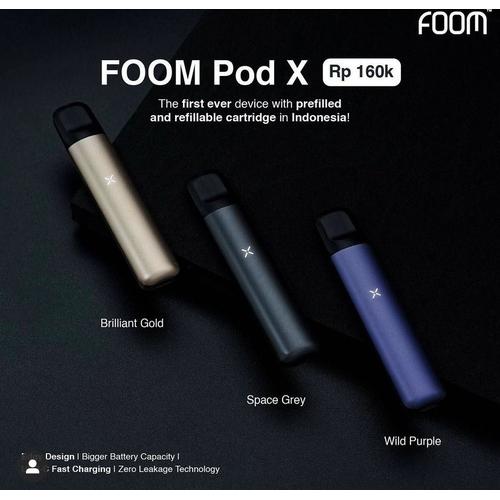 Jual FOOM POD X AUTHENTIC BY FOOM - GOLD - Kota Bandung - Gepeng2 ...