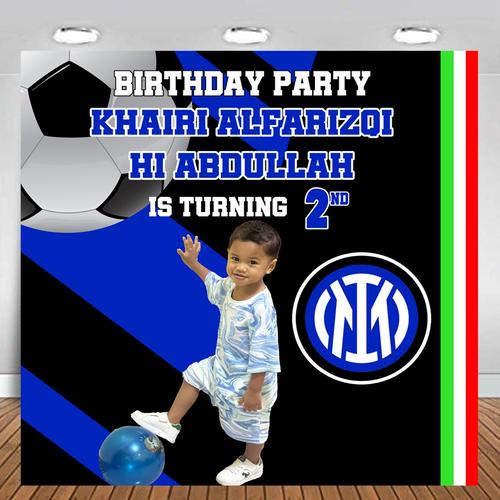 Jual Banner Flexi Birthday/ Backdrop Hiasan Dinding - Intermilan Club ...