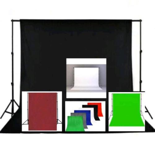 Jual MT226 3 Meter Green Screen Hijau Daun 100 gsm Background Backdrop ...