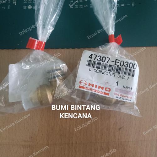 Jual Connector Nepel Foot Brake Pedal Rem Hino Lohan 12MM 47307-E0300 ...