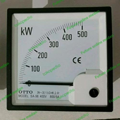 Jual KW meter OTTO / Panel k. w meter kilowatt kilo watt sa-96 ukuran ...