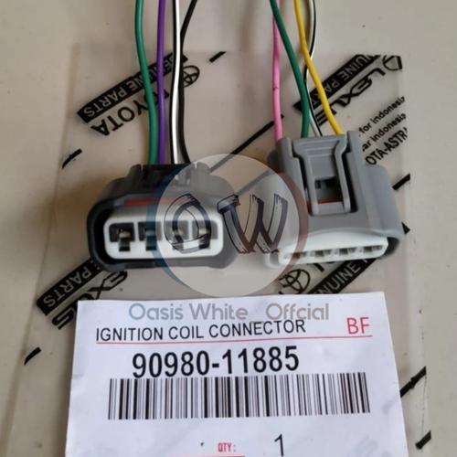 Jual Soket Koil Socket Coil Toyota Yaris Vios Camy Avanza Xenia Vvti ...
