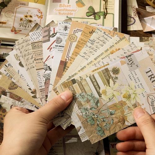 Jual Vintage Material Scrapbook Paper Deco Kertas Scrapbook Retro Lucu ...