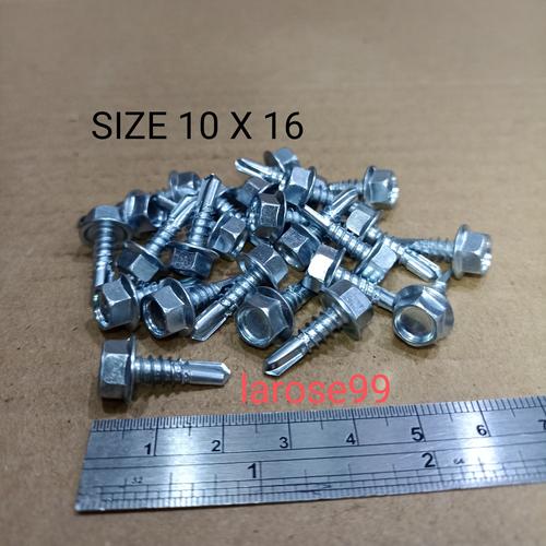 Jual Baut Baja Ringan 10x16 Scrub Baja Ringan 10x16 - Jakarta Pusat ...