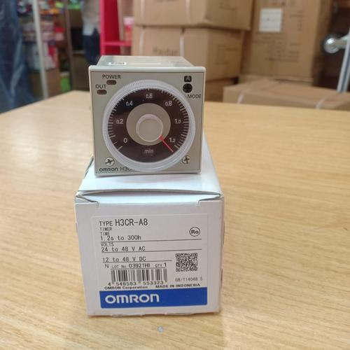 Jual Timer Omron H3CR-A8 12-48VDC ORIGINAL Omron H3CR A8 48VDC ...