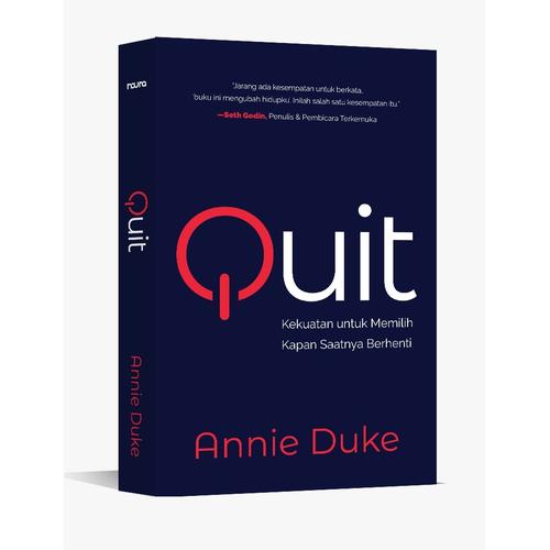 Promo Quit - Annie Duke - Kota Depok - Millennia Bookstore | Tokopedia
