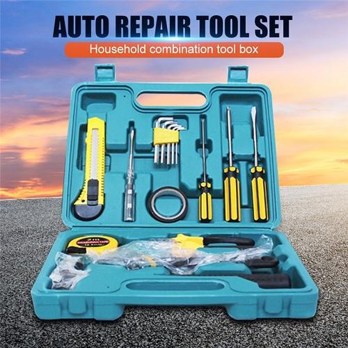 Jual Perkakas Set 15 in 1 Tool Kit Set Box Alat Tukang Servis ...