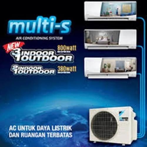 Jual Daikin AC Multi S 2 PK + 1 PK 3 Koneksi (MKC70SVM4) - Kota ...