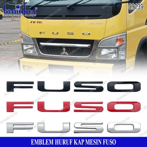 Jual Emblem Kap Mesin FUSO Logo Tempelan Body Mobil - Kota Batam ...