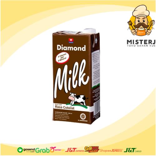 Jual DIAMOND UHT MILK 1 LITER RASA COKLAT DAN PUTIH - Kota Surabaya ...