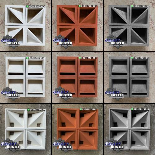 Jual roster putih roster minimalis roster beton roster modern - Abu ...