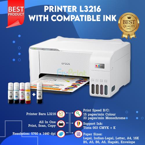 Jual Printer Epson L3216 New, Printer Epson L3216 new, Printer Epson ...