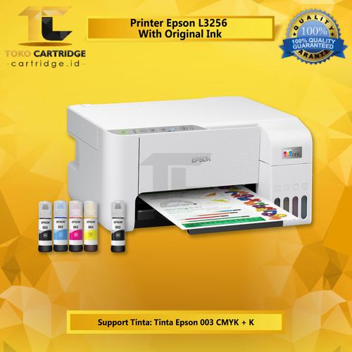 Jual Printer Epson EcoTank L3256 A4 WiFi All-in-One Print Scan Copy New ...