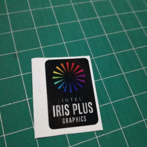 Jual Stiker Intel Iris PLUS - Kab. Cirebon - DJong Creative | Tokopedia
