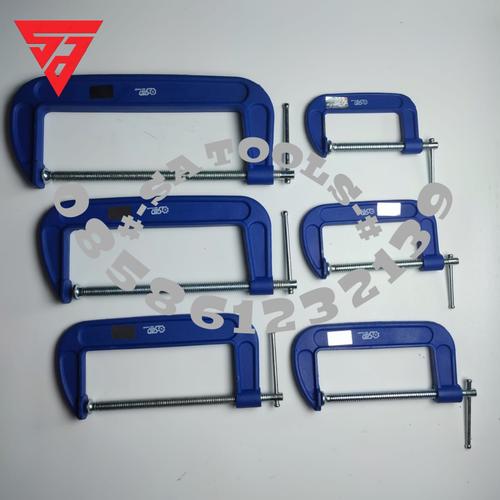 Jual clamp C alat penjepit best-4 inch 5 inch 6 inch 8 inch 10 inch 12 ...