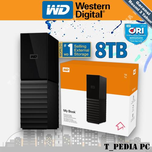 Promo WD My Book 8TB - HDD / HD / Hardisk /Eksternal / External 3.5 ...