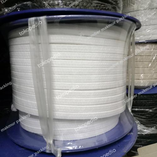 Jual gland packing fiur teflon 25mmx1 roll(5kg) gland packing ptfe ...