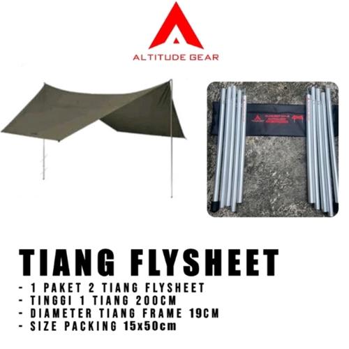 Jual tiang flysheet / tiang tenda aluminium traptent camping - Jakarta ...