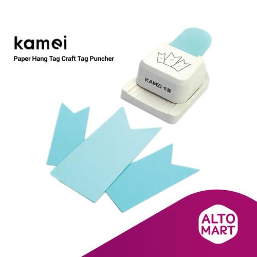 Jual Kamei Hang Tag Gift Craft Label Paper Puncher Pembolong Kertas ...
