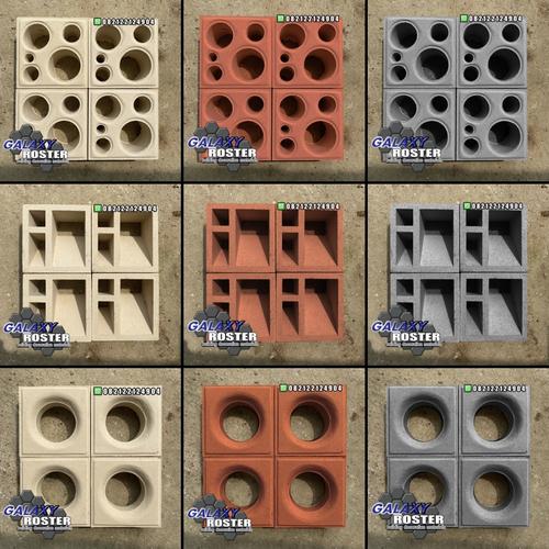 Jual roster merah bata roster minimalis roster lubang angin - Abu ...