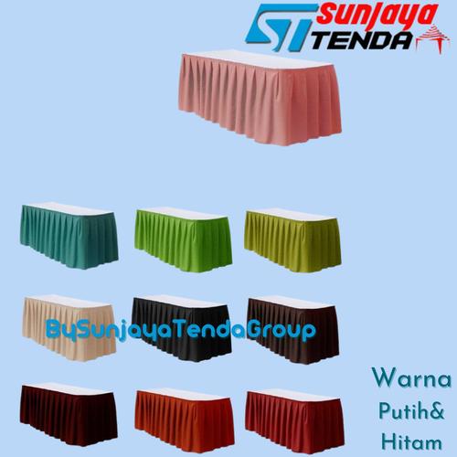 Jual ROUND TABLE CLOTH BUNGKUS MEJA PRASMANAN TAPLAK MEJA IBM SUNJAYA ...