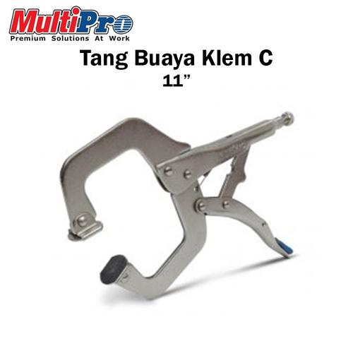 Jual Multipro Tang Buaya Jepit Plat Klem C Clamps Locking Pliers 11 ...