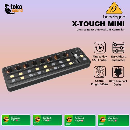 Jual Behringer X-Touch Mini Ultra-compact Universal USB Controller ...