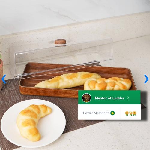 Jual Baton nampan tempat roti dan kue motif kayu - Kota Surabaya ...