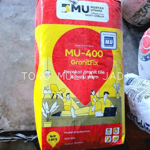 Jual Mortar Utama MU 400 GranitFix 25 kg / semen perekat granit batu ...