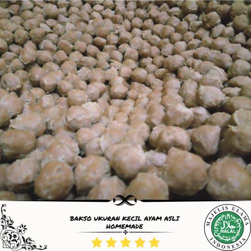 Promo Bakso Kecil Ayam ASLI 100% isi 50 - 50 pcs, Vacum Pack - Kab ...