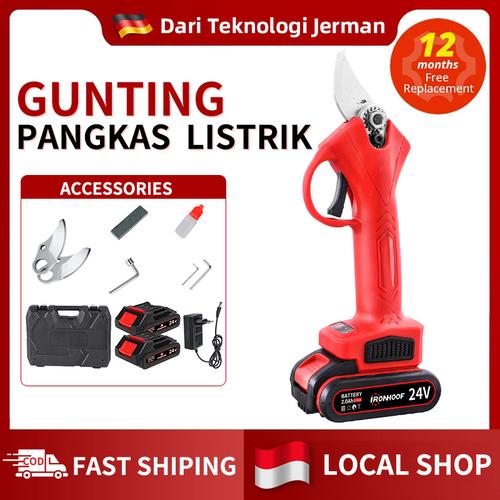 Jual 24V Gunting Dahan Listrik Gunting Taman Elektrik Garden Gunting ...