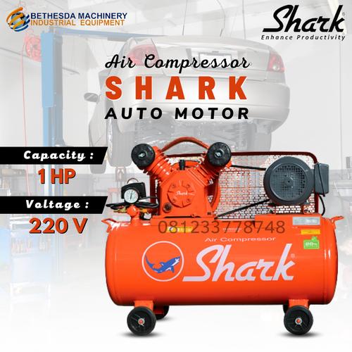 Jual kompresor 1 hp Shark Air compressor 3 Phase / Kompresor udara 1hp ...