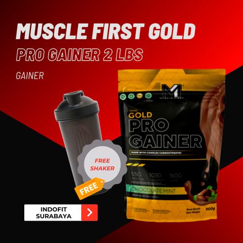 Jual MuscleFirst Pro Gold Gainer 2lbs Weight Gainer MUSCLE1 2 lbs lb ...