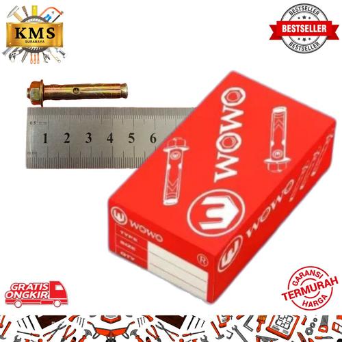 Promo Dynabolt Wowo 8 x 40 ( Dinabolt / Baut Tanam / Jangkar / Beton ) - Kota Surabaya - KMS SBY ...