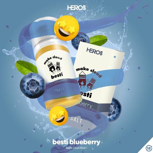 Jual R57 Besti Blueberry Salt Nic 30ML by Hero57 - Liquid Bestie Besti ...