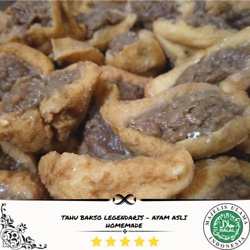 Promo TAHU BAKSO AYAM LEGENDARIS ASLI 100% isi 10 - Plastik Biasa - Kab ...